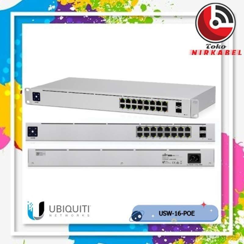 Promo Ubiquiti USW-16-POE-Gen2 Unifi Switch 16Port Gigabit Gen2 ...