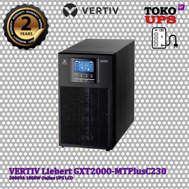 Promo Ups Vertiv Liebert Gxt2000-mtplusc230 2000va 1800w Gxt2000 Diskon 23% Di Seller Ulita ...