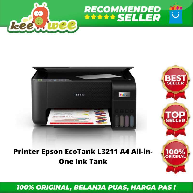 Jual Printer Epson EcoTank L3211 A4 All-in-One Ink Tank di Seller KeeWee Shop - Tunjungsekar ...