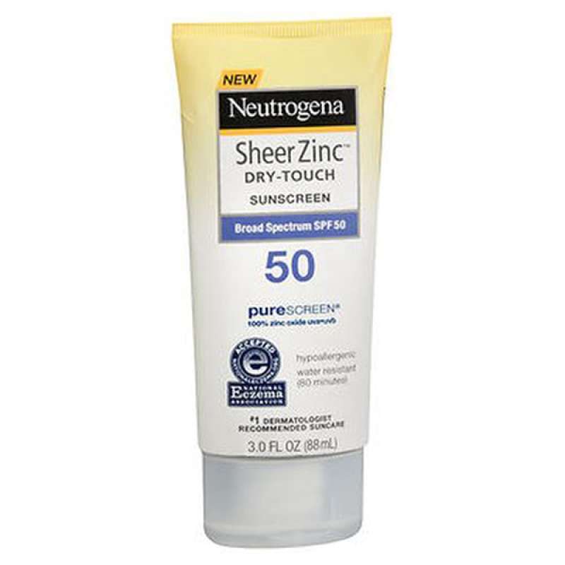 Promo Neutrogena Sheer Zinc Dry-Touch Sunscreen SPF 50, 3 Oz Diskon 20% ...