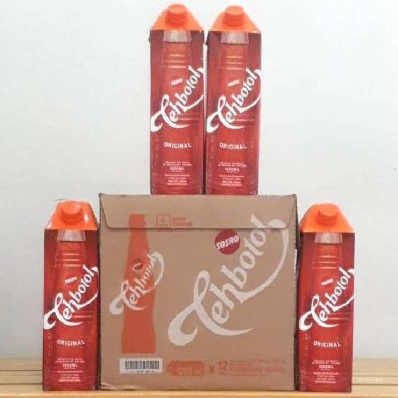 Jual Teh Botol 1 Liter / Teh Botol Sosro / 1 dus isi 12 di Seller ...