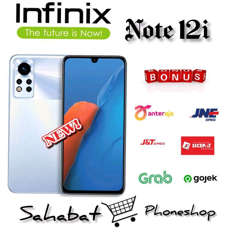 Jual Infinix Note 12i 2022 RAM 6GB/128 GB GARANSI RESMI - Force Black ...