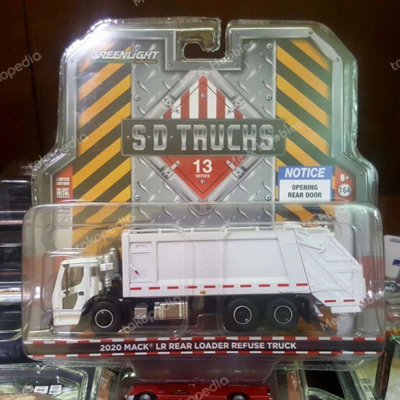 Promo Greenlight SD TRUCKS SERIES 13 LR REAR LOADER REFUSE TRUCK Diskon ...