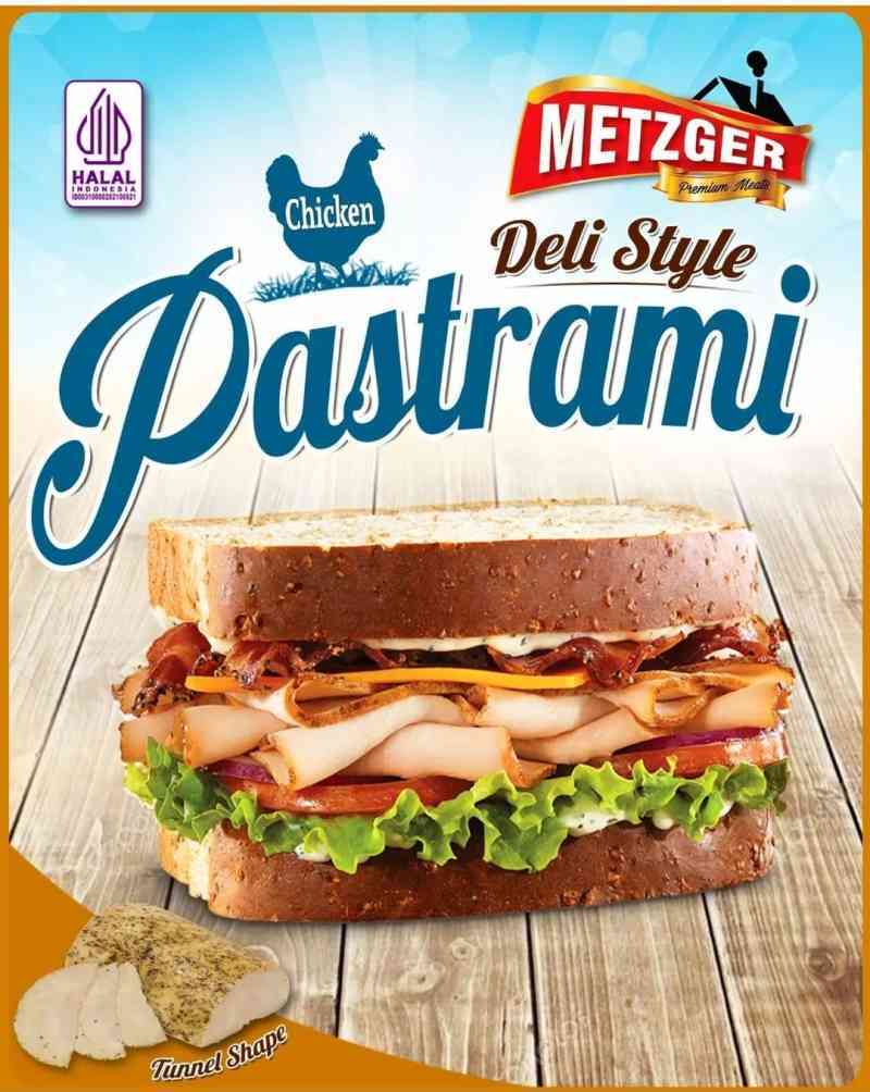 Jual Chicken Pastrami Daging Ham Ayam Halal Metzger 100gr Di Seller ...