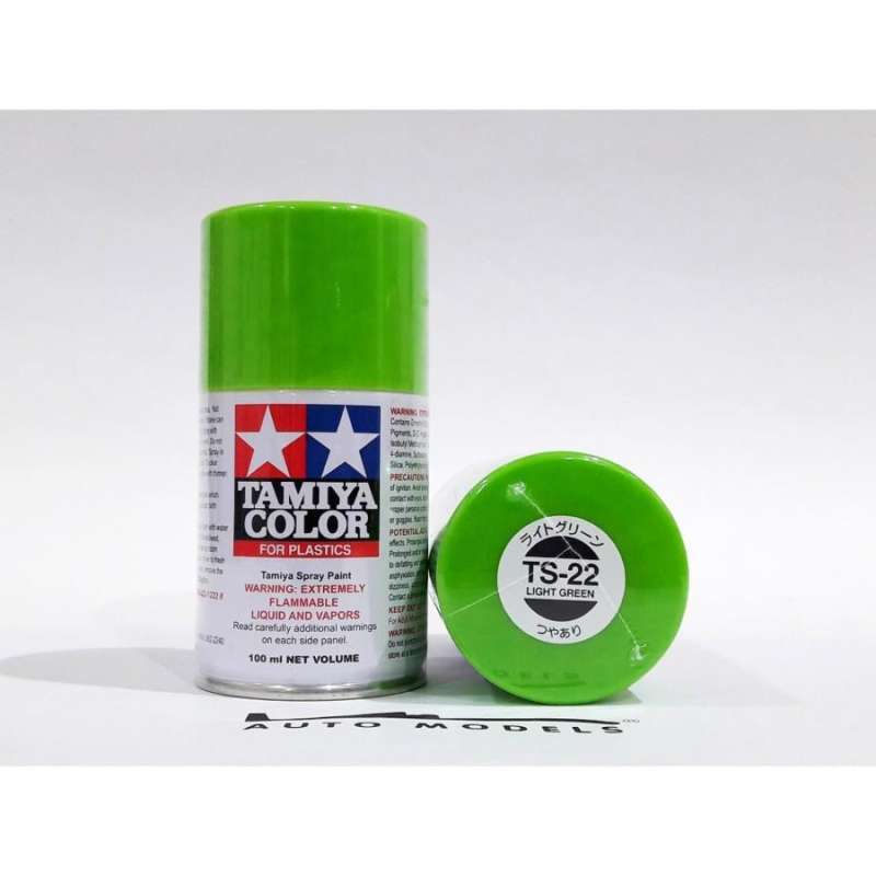 Jual TAMIYA TS-22 LIGHT GREEN SPRAY PAINT di Seller Automodels - Kelapa ...