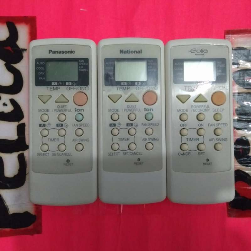 Promo Remot Ac National Eolia Original Terlengkap Diskon 31% di Seller ...