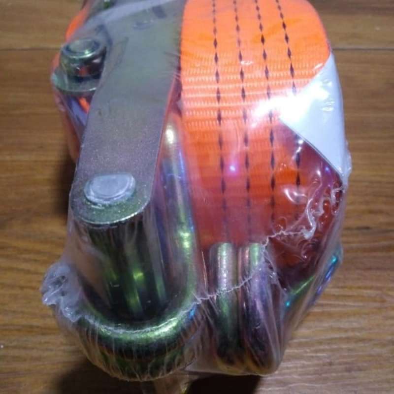 Promo Webbing Cargo Retchet Tie Down trek belt Lashing Belt 2 x 8 meter ...