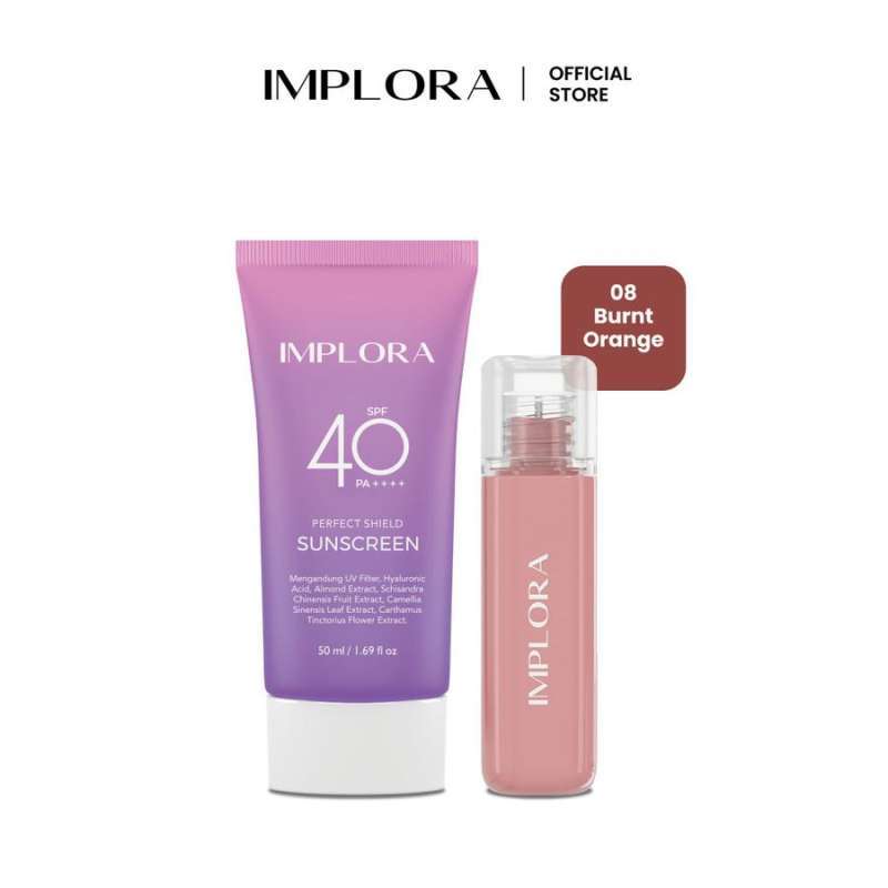 Jual Implora Package Duo Idols Project (sunscreen + Jelly Tint) Di ...