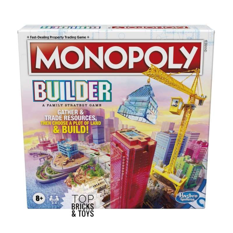 Jual HASBRO Gaming, Monopoly Builder Board Gam di Seller Top Bricks ...