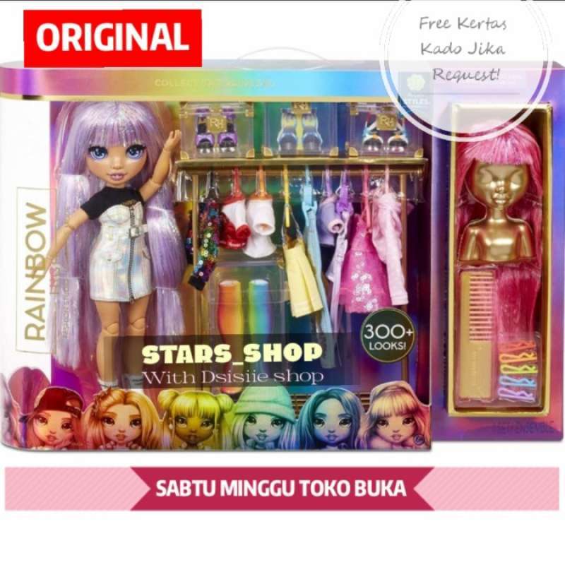 Jual Rainbow High Doll Avery Styles 300 Looks! / Boneka Anak di Seller ...