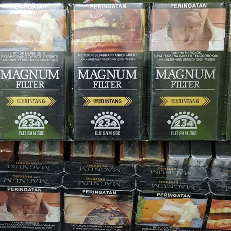 Jual Dji Sam Soe Magnum Filter Bintang 234 - 1 Slop / 10 Bungkus /12 ...