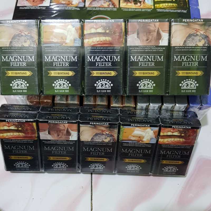 Jual Dji Sam Soe Magnum Filter Bintang 234 - 1 Slop / 10 Bungkus /12 ...