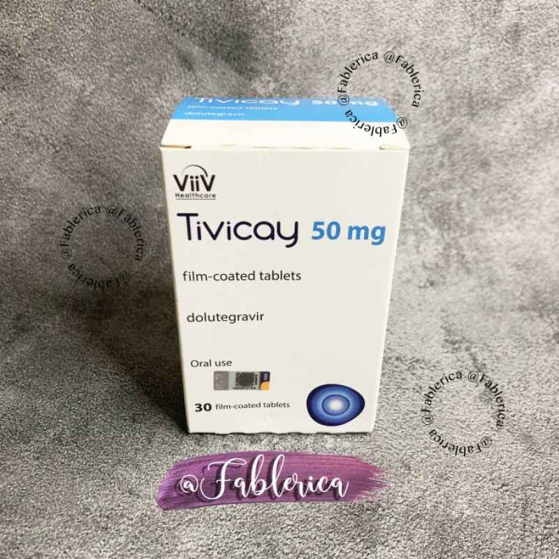 Jual Ready Tivicay 50 Mg Isi 30 Tablets #my Healt Headquarters Di ...