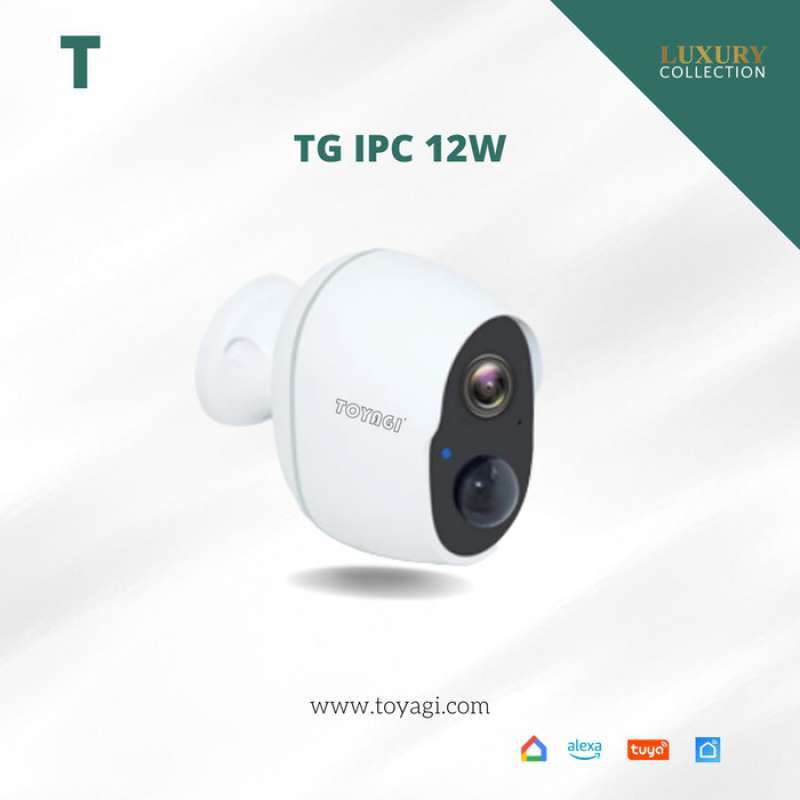 Promo TOYAGI SMART IP CAMERA CCTV WIFI IoT HomeAutomation TG IPC 12W TUYA Diskon 23% di Seller ...