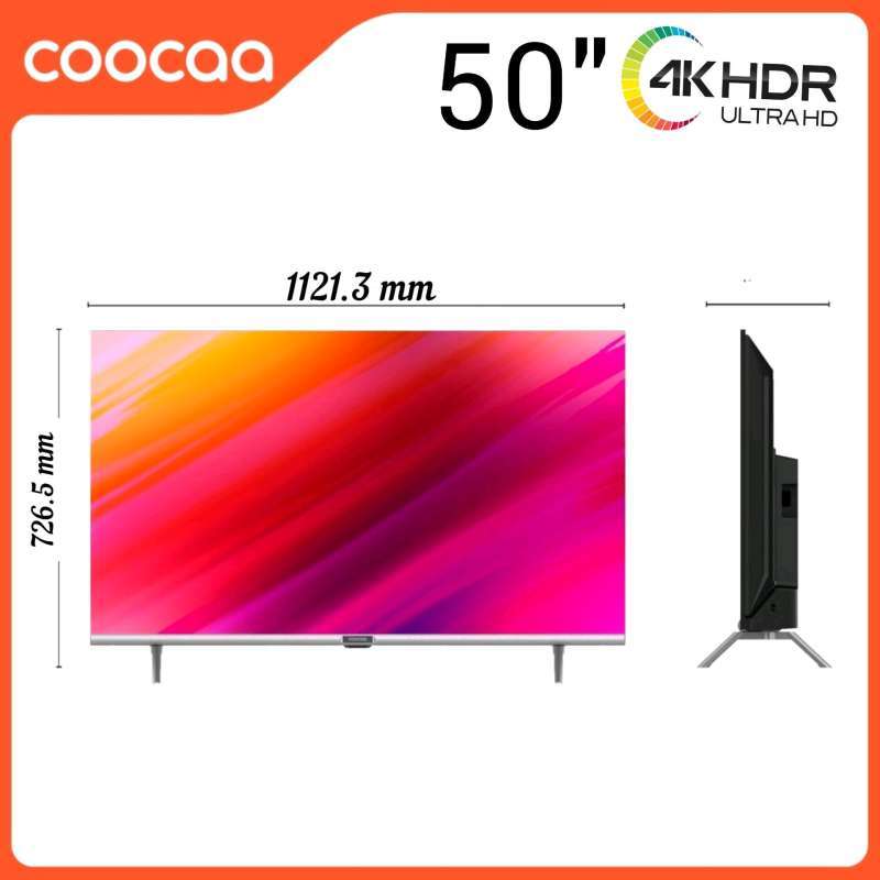 Jual Coocaa 50 Inch Smart Tv 4k Uhd Hdr Dvb-t2 Wifi Netflix (50s3u) Di ...