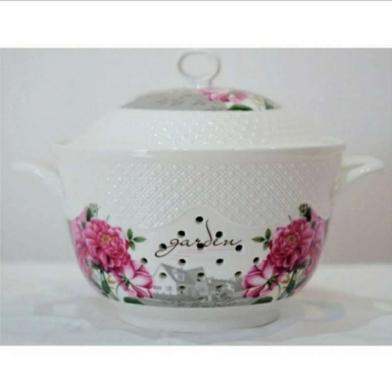 Promo Sangku Nasi Tempat Nasi Wadah Nasi Keramik Diskon 23% di Seller ...