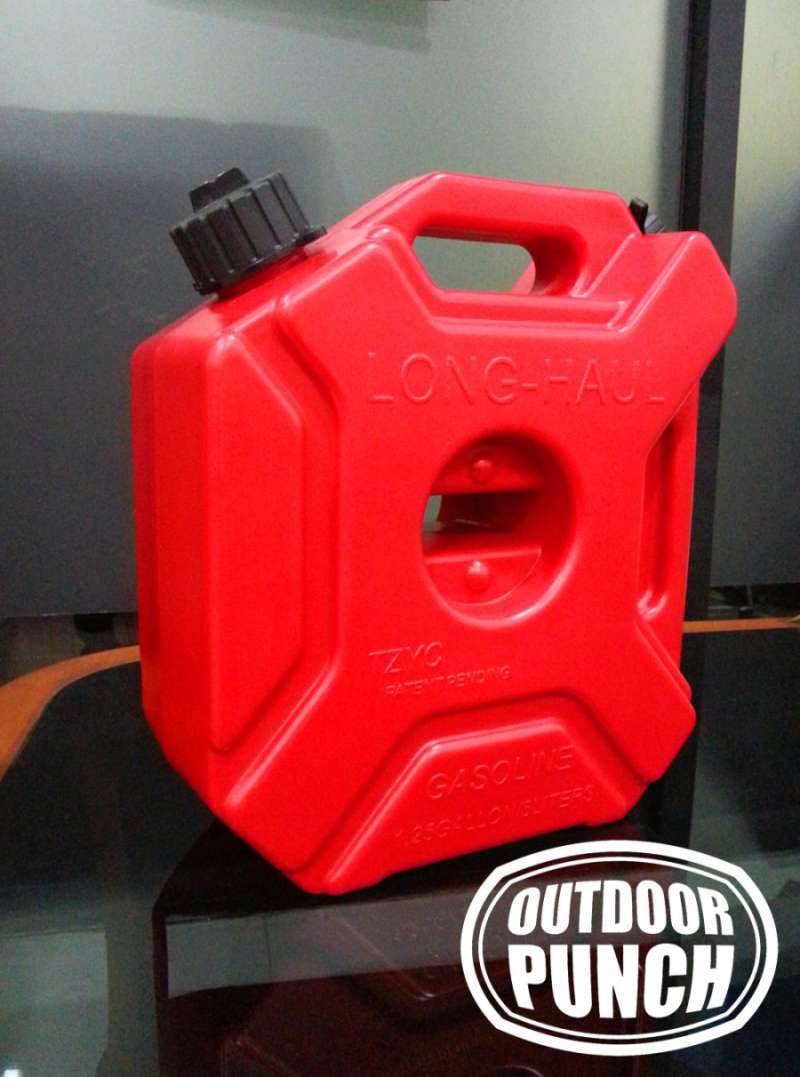 Jual Jerigen Plastik 5 liter cocok untuk cadangan Bensin Motor - Hitam ...
