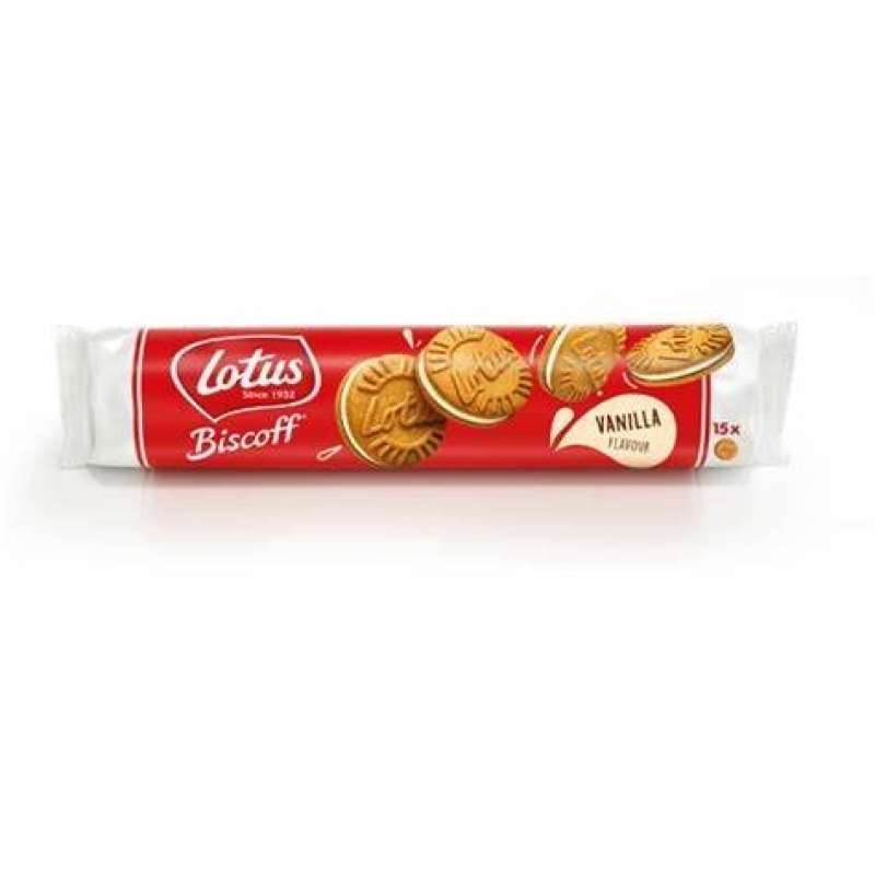 Jual Lotus Biscoff Sandwich Caramelized Vanila Biskuit Biscuit 150g Di ...