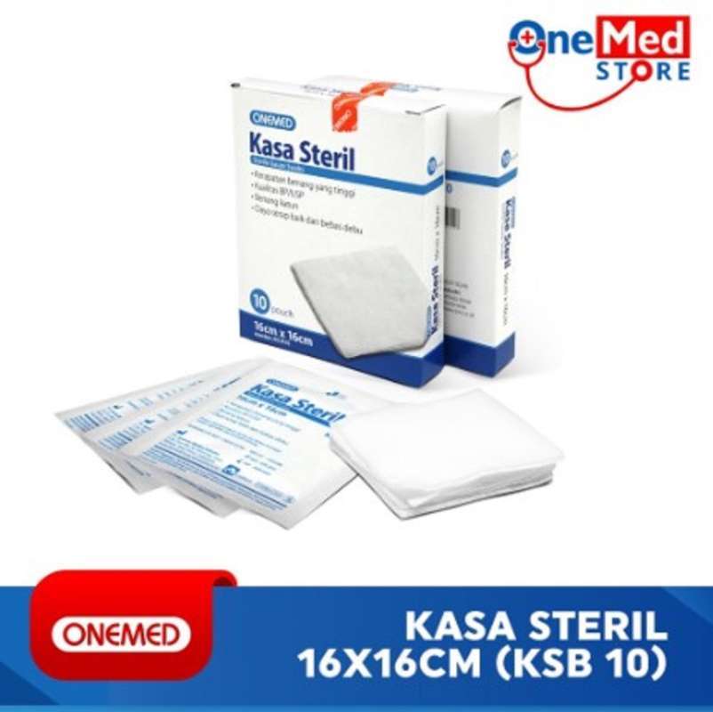 Jual Kasa Steril 16x16cm Onemed Box Isi 10pcs Di Seller Colostomy Care ...