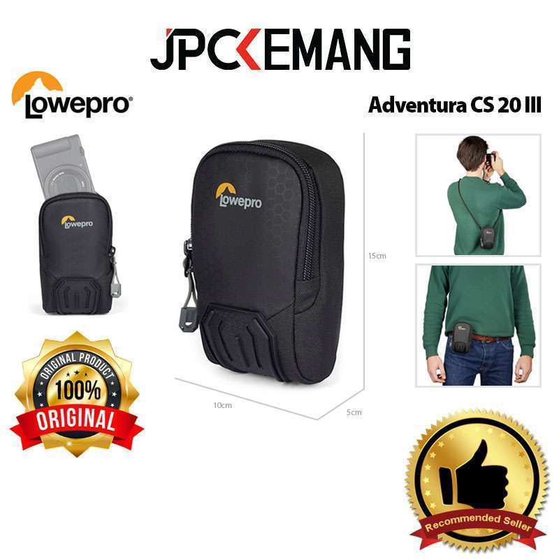 Jual Jpc Kemang Lowepro Adventura Cs 20 Iii Compact Camera Bag Cs20 Iii Original Di Seller Jpc ...