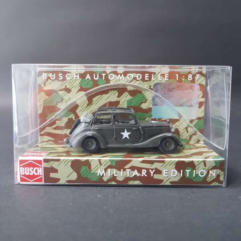 Promo Mercedes Classic Military 1:87 by Busch Automodelle Diskon 23% di ...