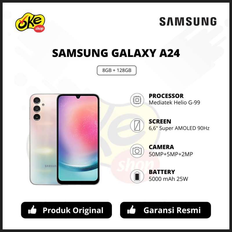 Jual Samsung Galaxy A24 8/128GB di Seller Okeshop O2O Official Store ...