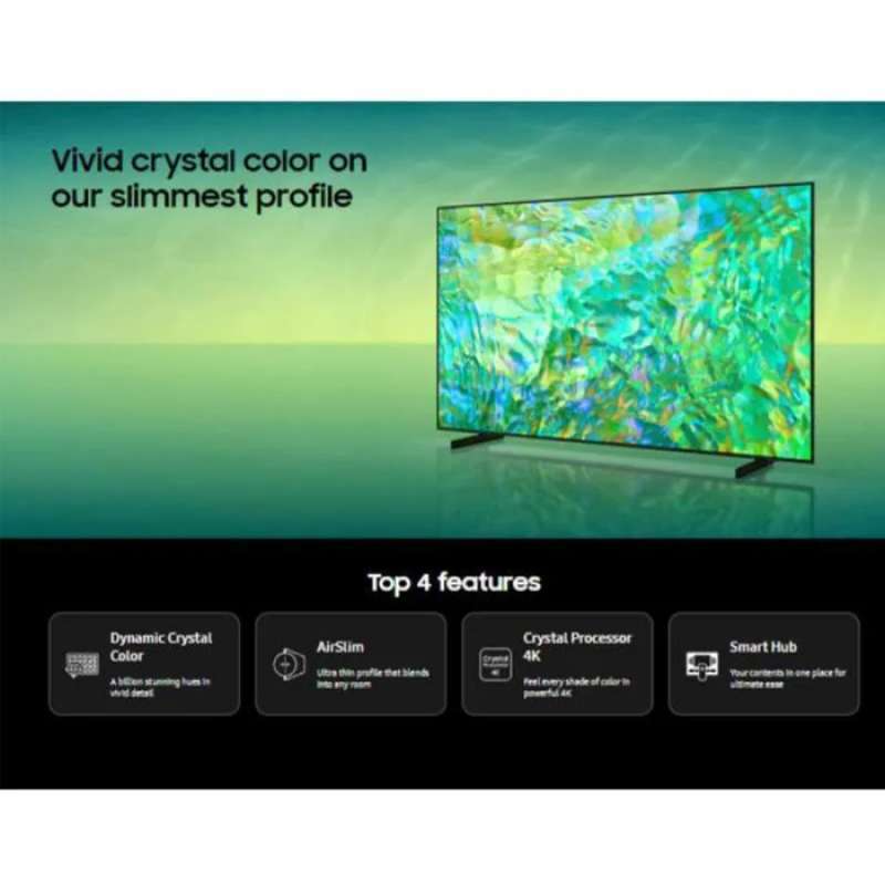Promo Samsung Crystal Uhd 4k Smart Tv 85 Inch - 85cu8000 | Cu8000 ...