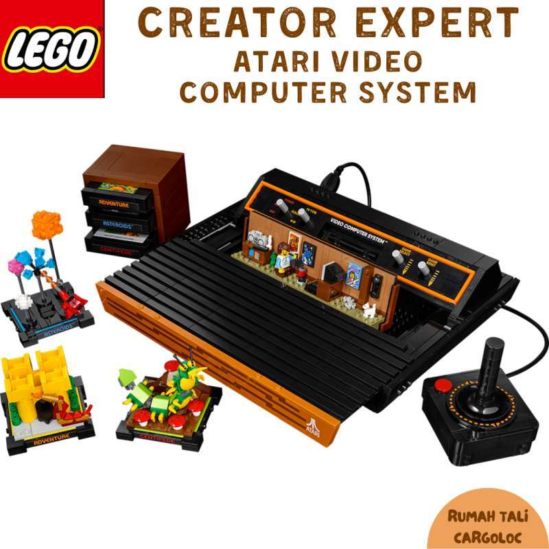 Jual LEGO CREATOR EXPERT ATARI VIDEO COMPUTER SYSTEM di Seller Main ...