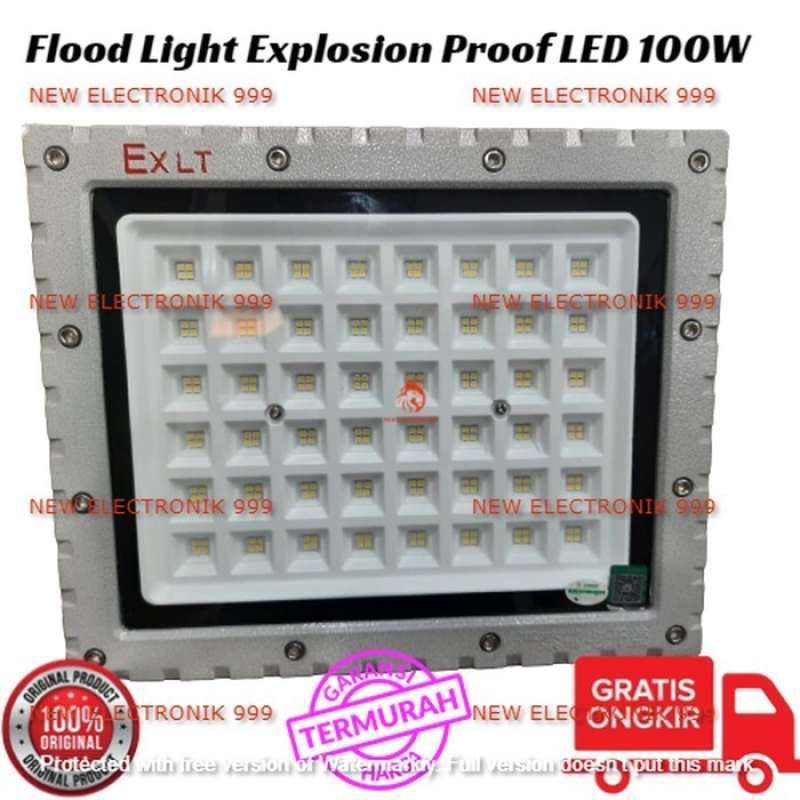 Jual Spesial Lampu Sorot Yaming Flood Light Explosion Proof Led 100w 6000k - Niskala12 Di Seller ...