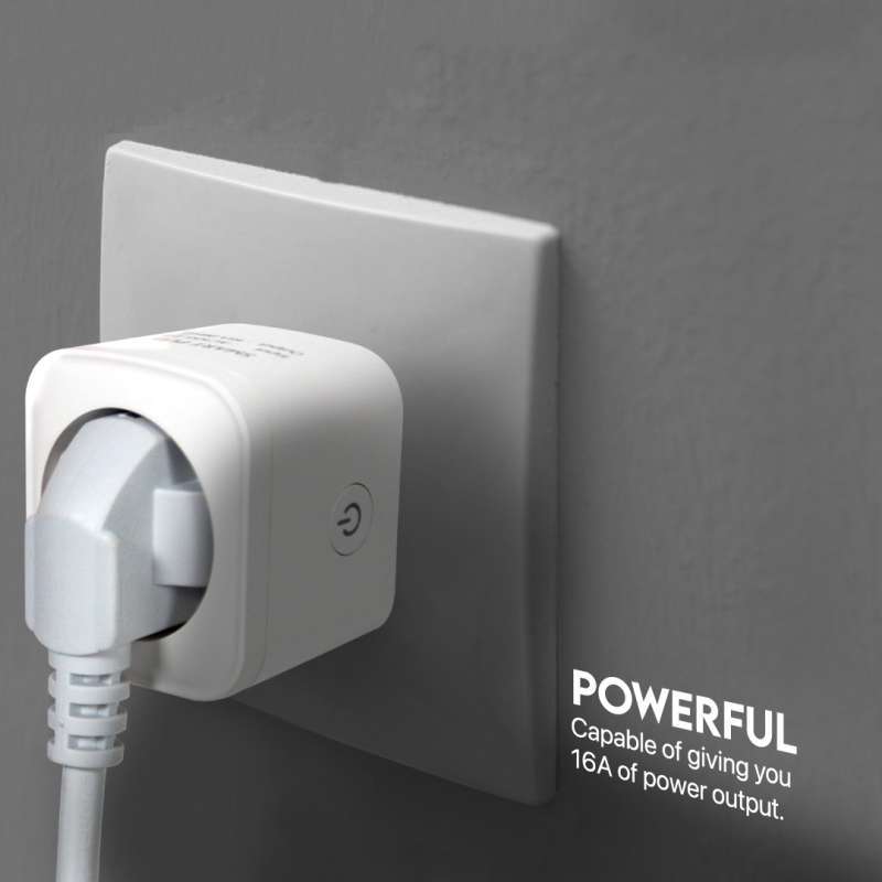 Promo Stop Kontak Colokan Listrik Wifi Smart Plug 16a Ios Android Fantech Sp0101 Diskon 63% Di ...