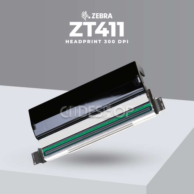 Jual Headprint Printer Barcode Zebra ZT411 Original Printhead 300 DPI ...