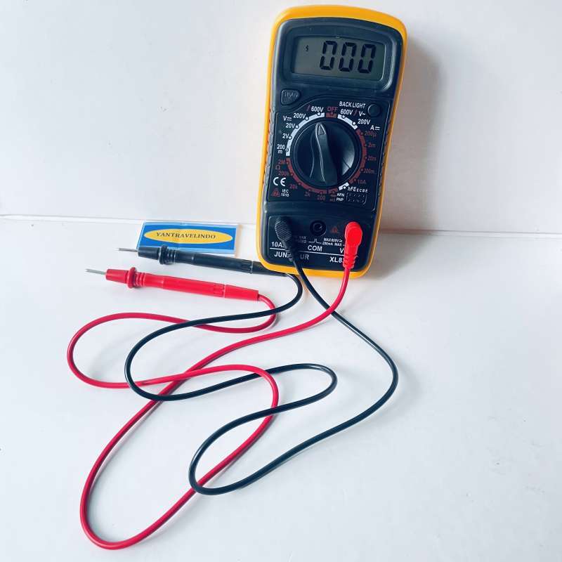 Jual Esmultimeter Digital Multitester Tester Voltase Ampere Ohm Alat ...