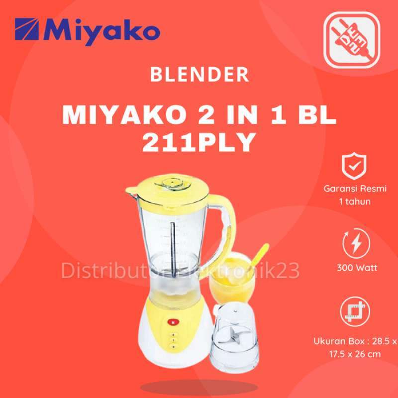 Promo Blender Plastik Miyako 1,5 Lt Miyako Bl 211 Ply Diskon Diskon 17% di Seller Kuniy Store ...