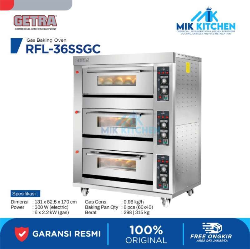 Jual Getra Gas Baking Oven Rfl-36ssgc / Rfl 36ssgc / Rfl36ssgc Sale Di ...