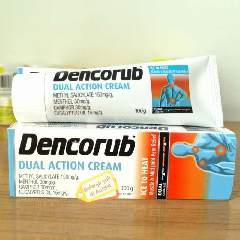 Promo Dencorub DUAL ACTION CREAM ICE to HEAT Muscle & Mild Joint Pain ...