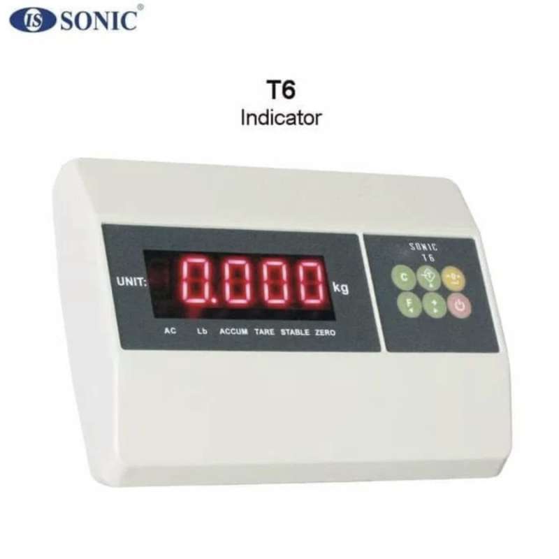 Jual Indikator Timbangan Sonic T6 Indicator Timbangan Sonic T6 di ...