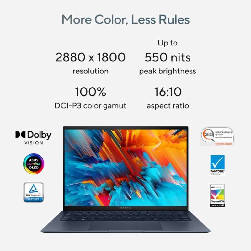 Promo ASUS ZenBook S 13 OLED UX5304VA-OLEDS711 - Basalt Grey Diskon 4% ...