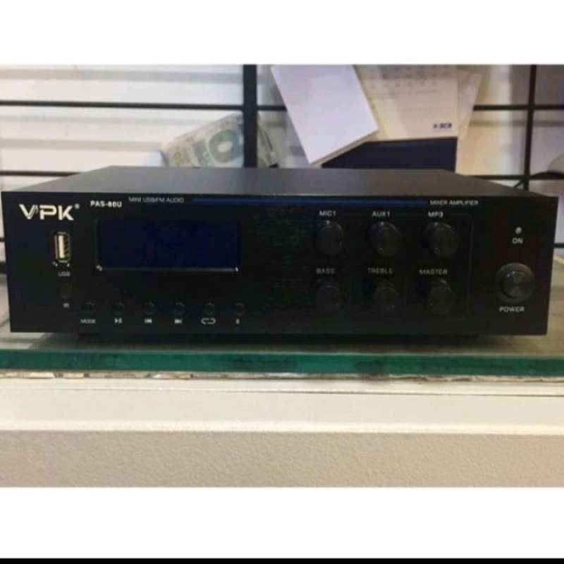 Promo POWER AMPLIFIER VPK PAS 80 U BLUETOOTH USB 80WATT ORIGINAL Diskon ...