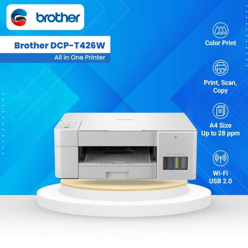 Promo Brother Dcp-t426w All In One Tank Wireless Printer Diskon 19% Di Seller Grosiria Store ...