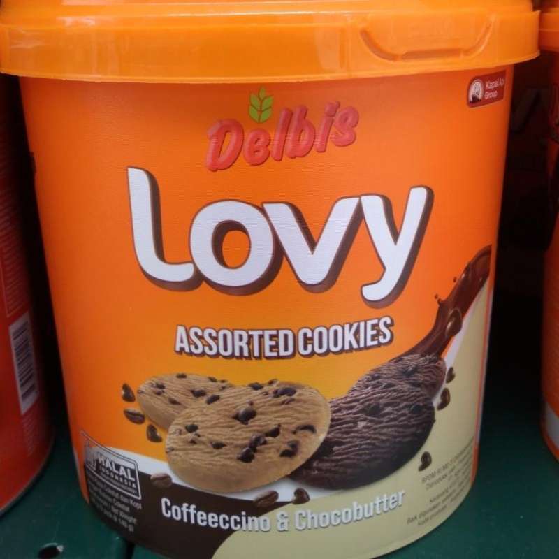 Jual Delbis Lovy Assorted Cookies Coffeeccino Chocobutter Bucket 280g-Kukis di Seller JUKOTA ...