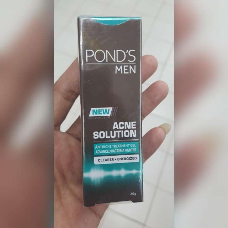 Jual Pond's Men Acne Solution 20gr-treatment Gel-ponds Oil Control ...