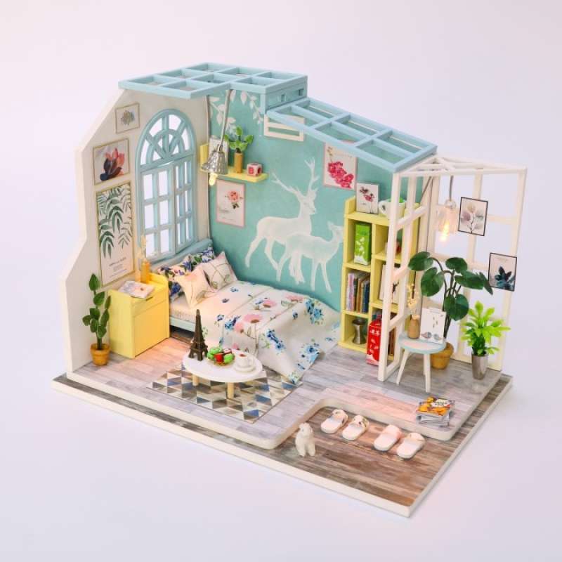 Promo Family Nap's DIY Miniature Room, Miniature Doll House, Miniatur ...