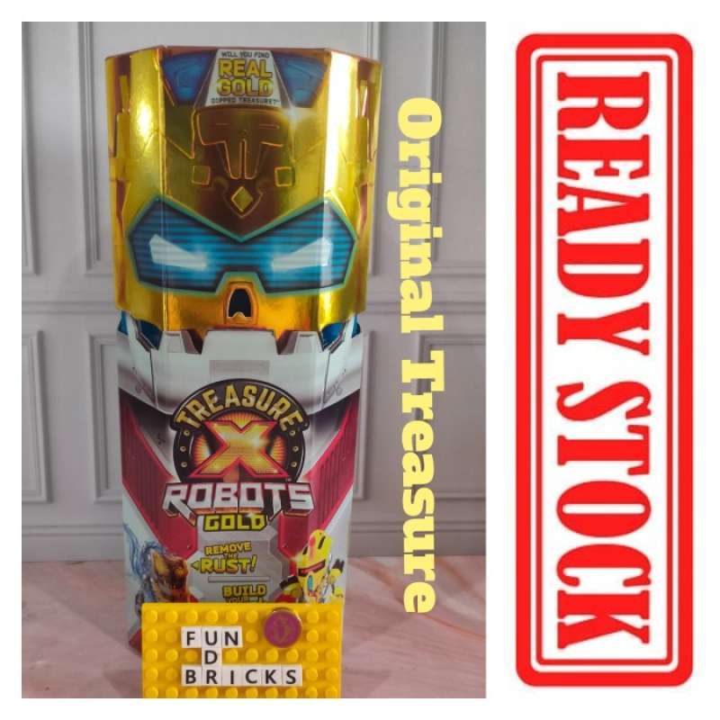 Promo Treasure X Robots Gold Action Figure Diskon 23% di Seller Qairina ...