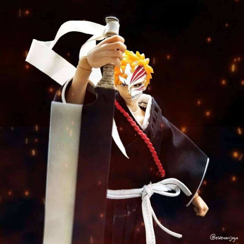 Promo Dasin Model x 942 Toy BLEACH Anime - Ichigo Kurosaki 1/12 Scale ...
