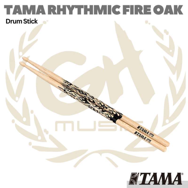 Jual Tama F Design Series Rhythmic Fire Oak Sticks - Stik Drum Di ...