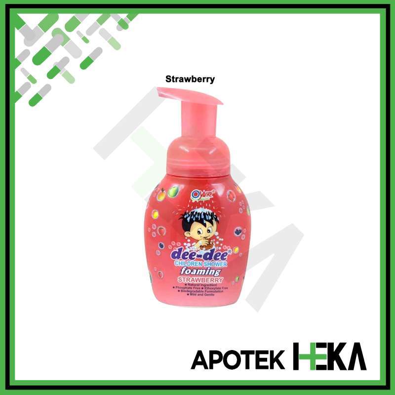 Jual Dee Dee Shower Foaming Pump 225 Ml - Sabun Mandi Anak - Strawberry Di Seller Apotek Heka ...