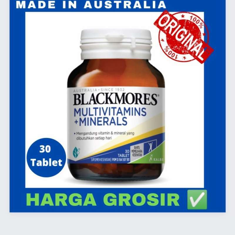 Promo Blackmores Multivitamin + Mineral -isi 30 Tab Diskon 33% Di ...