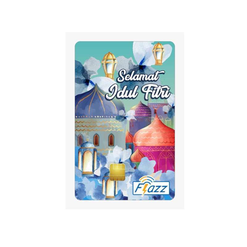Jual Kartu Flazz Limited Edition Idul Fitri Watercolor Gen 2 Di Seller ...