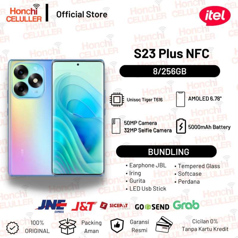 Jual Itel S23 Plus + 8/256gb Garansi Resmi Itel Indonesia Infinix Di Seller Honchi Celuller ...