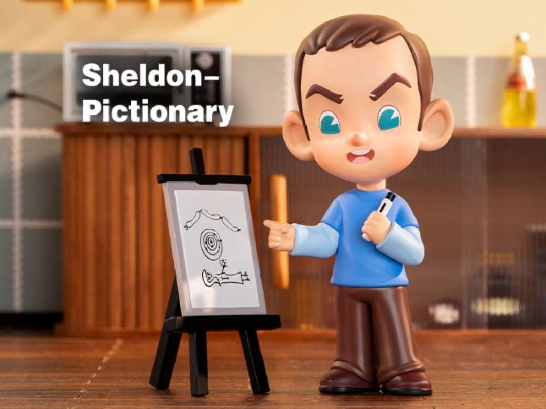 Jual Big Bang Theory Pop Mart Open Box Figure Sealed, Model Sheldon ...